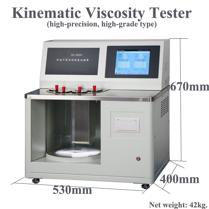 ASTM D445 Petroleum Products Kinematic Viscosity Tester Kinematic ...