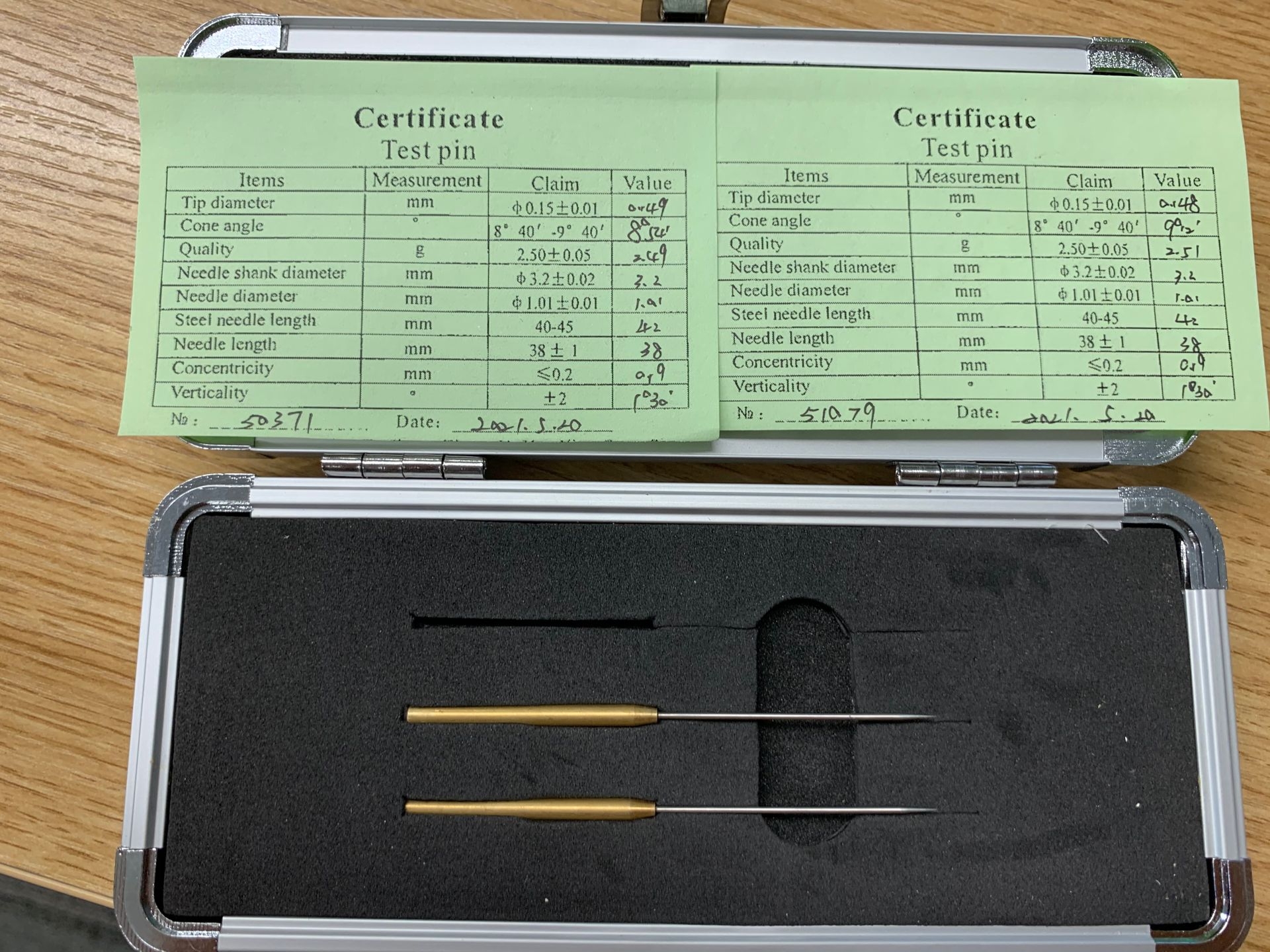 ASTM D5 Universal Standard Penetration Needle for Bituminous Materials ...